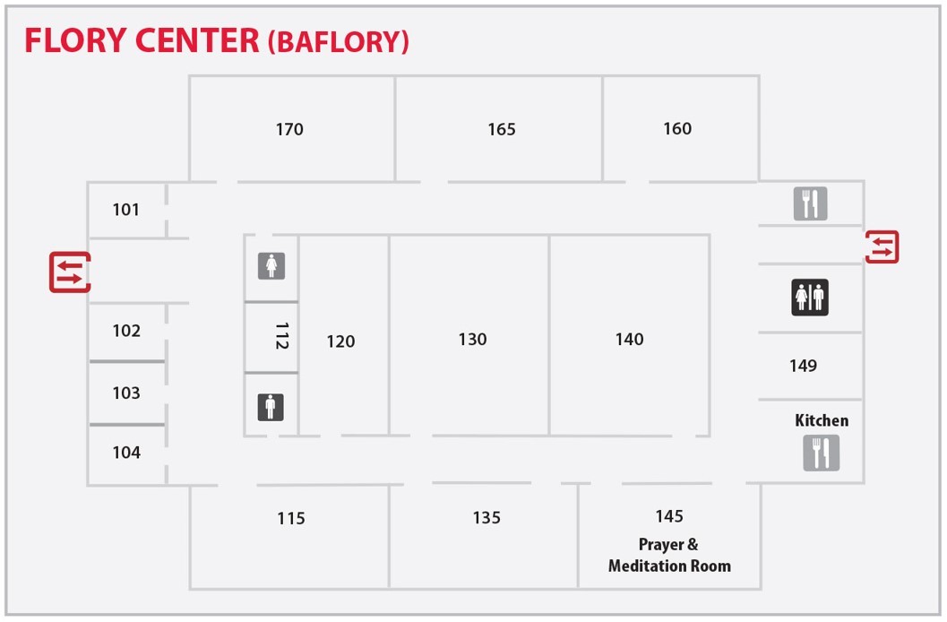Flory Center Floor Plan - UC Blue Ash College | University of Cincinnati