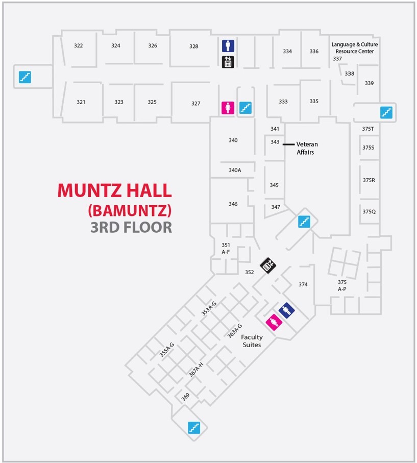 Muntz Hall Floor Plan - UC Blue Ash College | University of Cincinnati